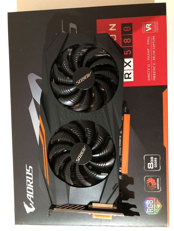 Gigabyte Aorus RX580 8GB (Gebraucht) in Menznau für CHF 114 – mit ...
