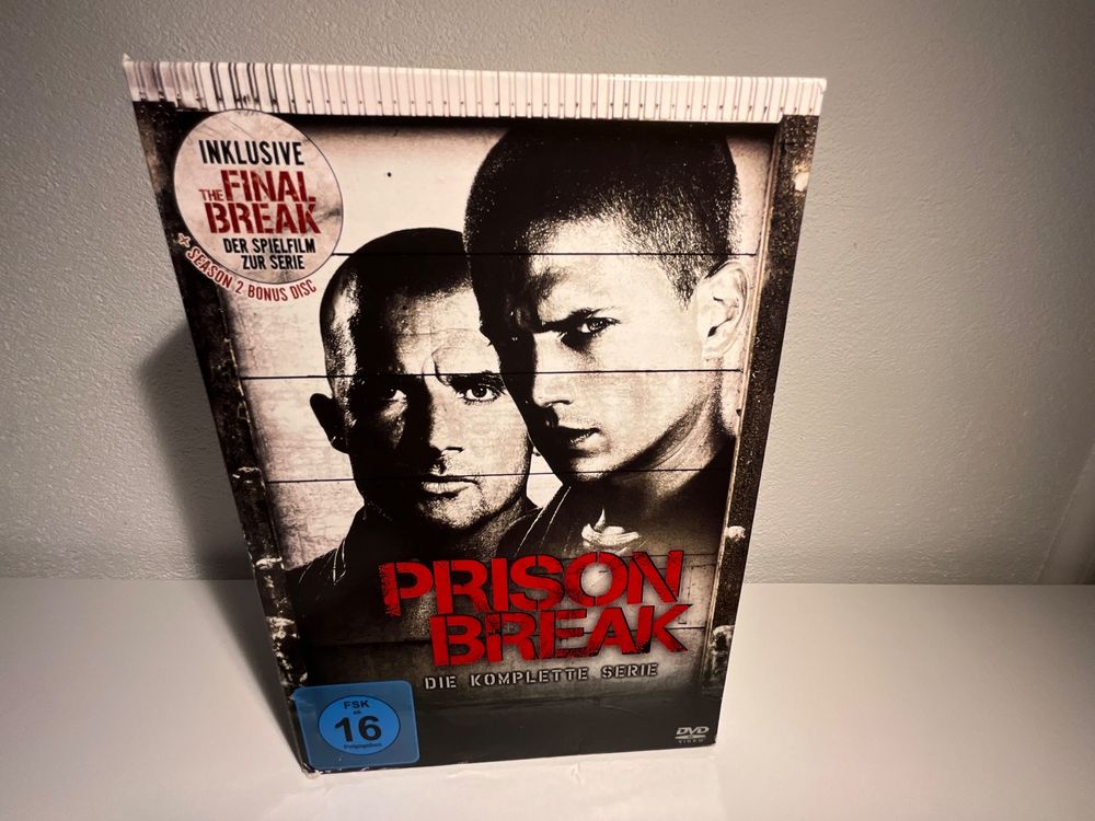 📀🎬 Prison Break – Die komplette Serie DVD 👮‍♂️📀 (Gebraucht) in Vaduz ...