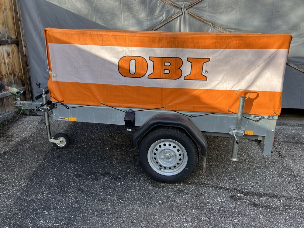 STEMA 01 Anhänger Sachentransportanhänger mit OBI Plane (Gebraucht) in ...