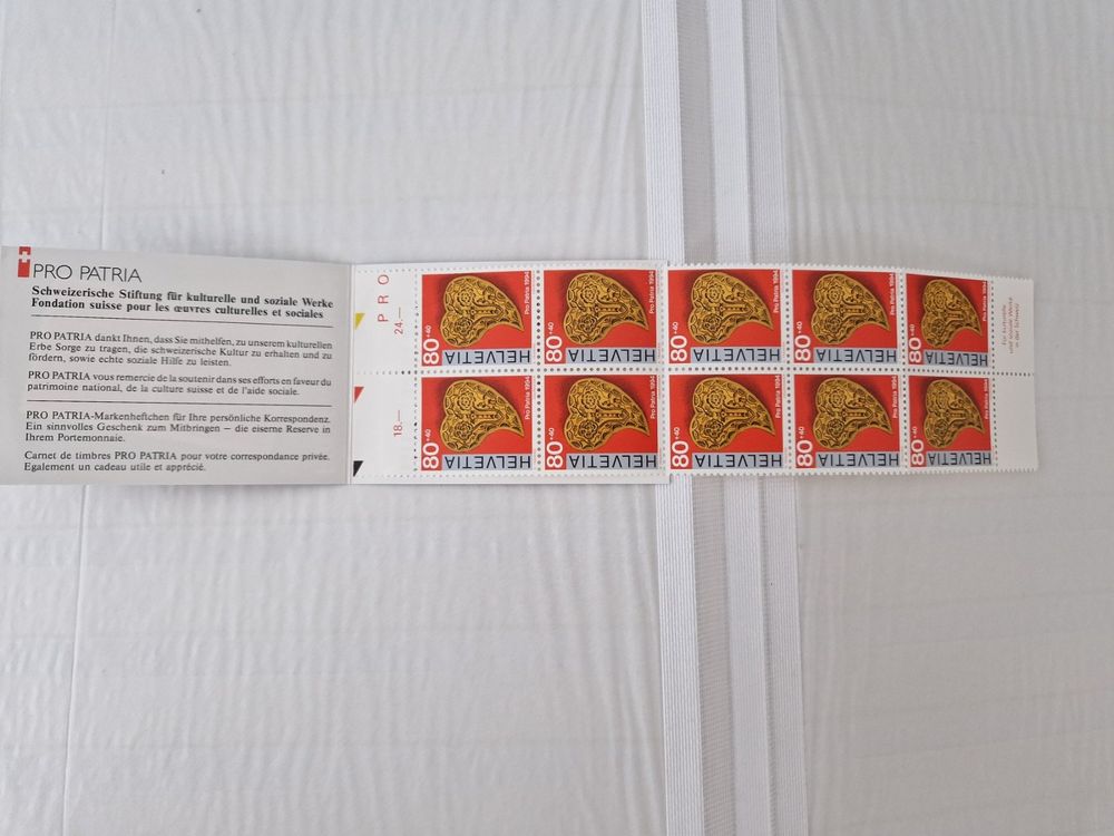 Markenheft Pro Patria 1994 postfrisch** | Kaufen auf Ricardo