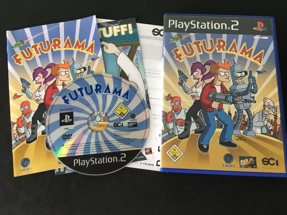 Futurama für PS2 / Playstation 2 (Gebraucht) in St.Gallen für CHF 26.9 ...