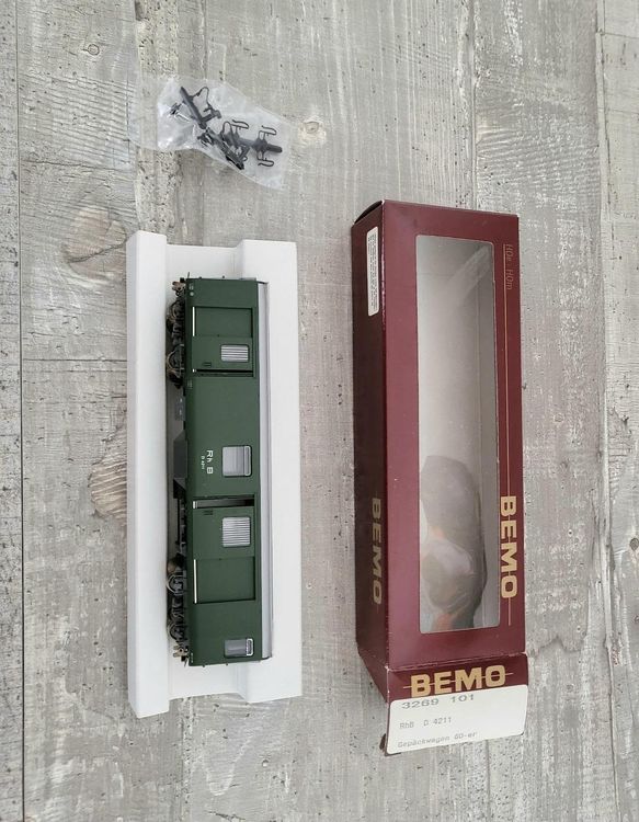 Bemo H0m RhB Personenwagen 3269 101 D 4211 rote OVP (Neu (gemäss Beschreibung)) in Dielsdorf für ...
