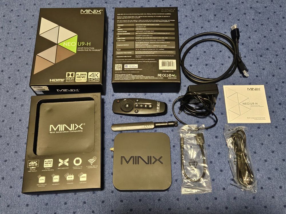 Minix Neo U9 H 64 Bit Octa Core Media Hub For Android Kaufen Auf Ricardo