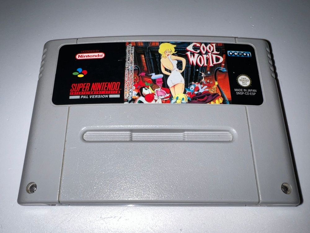 Super Nintendo (SNES) Spiel - Cool World - selten | Kaufen auf Ricardo