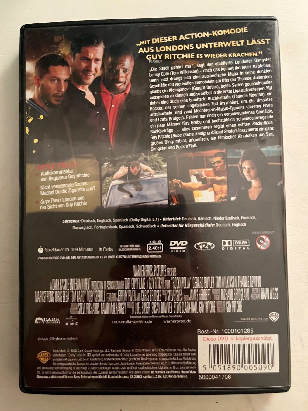 Rock N Rolla (2008) DVD 📀 - Gerard Butler (Neu (gemäss Beschreibung ...