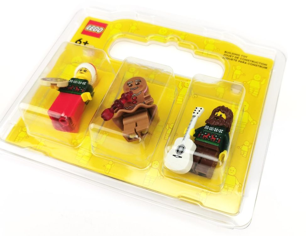 Blister Pack mit 3 weihnachtlichen Lego Minifiguren (Neu (gemäss ...