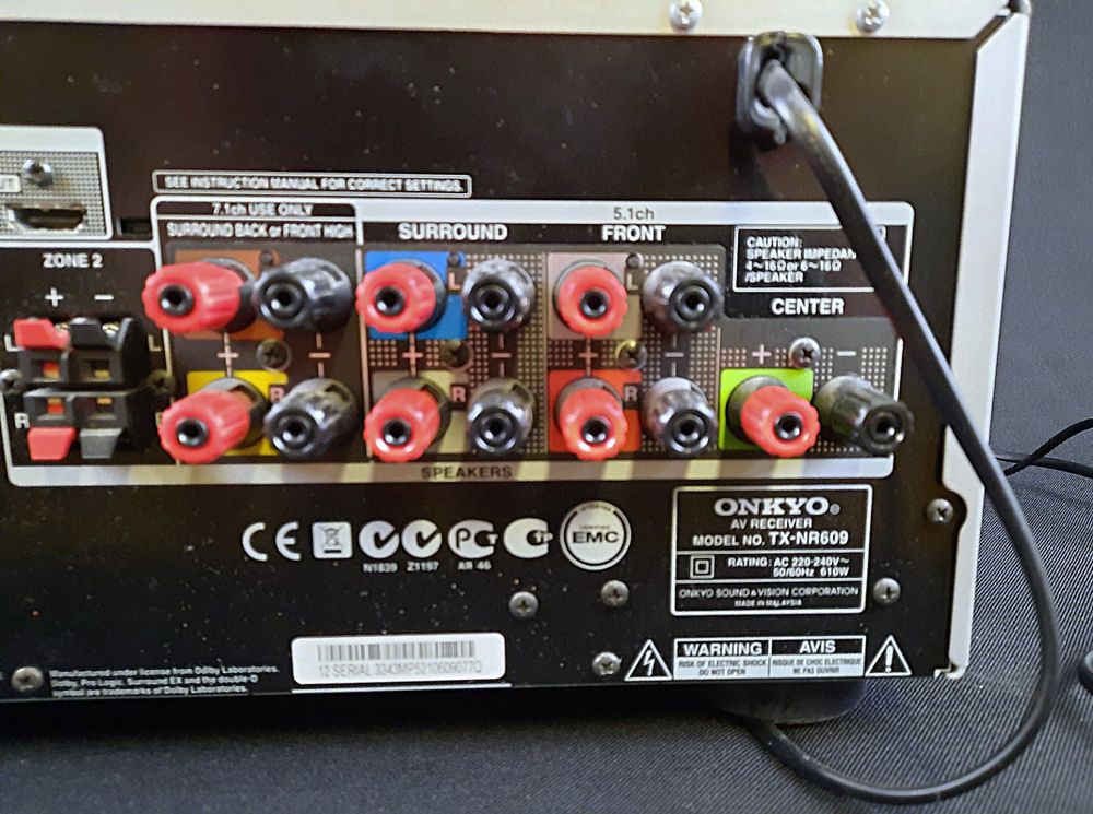 ONKYO AV RECEIVER TX-NR609 (Gebraucht) in Beinwil am See für CHF 95 ...