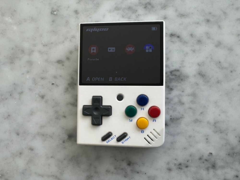 Miyoo Mini Retro Handheld Emulator weiss NEU | Kaufen auf Ricardo