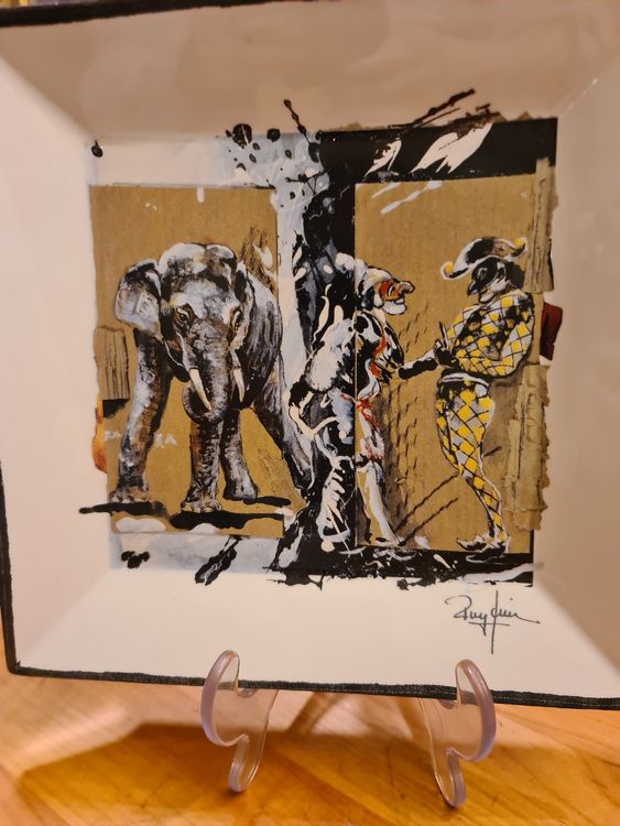 Rolf Knie Sammelteller der Elefant und die Clowns | Kaufen auf Ricardo