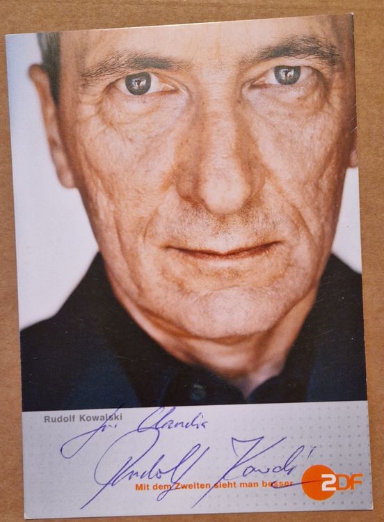 Rudolf Kowalski handsigniert | Kaufen auf Ricardo