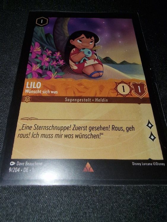 Lorcana - Lilo wünscht sich was - Rare - Deutsch (Neu (gemäss ...