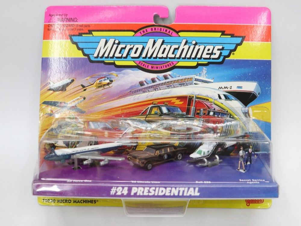 1996 Micro Machines President Air Force 1 Lincoln Secret Ser | Kaufen ...