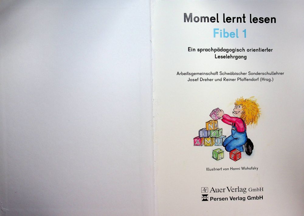 Momel lernt lesen Fibel 1 /sprachpädagogischer Leselehrgang (Gebraucht ...