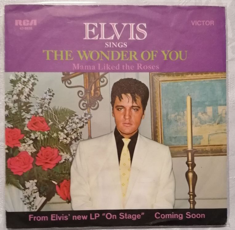 Elvis Presley - The wonder of you - Single (Gebraucht) in Oberurnen für ...