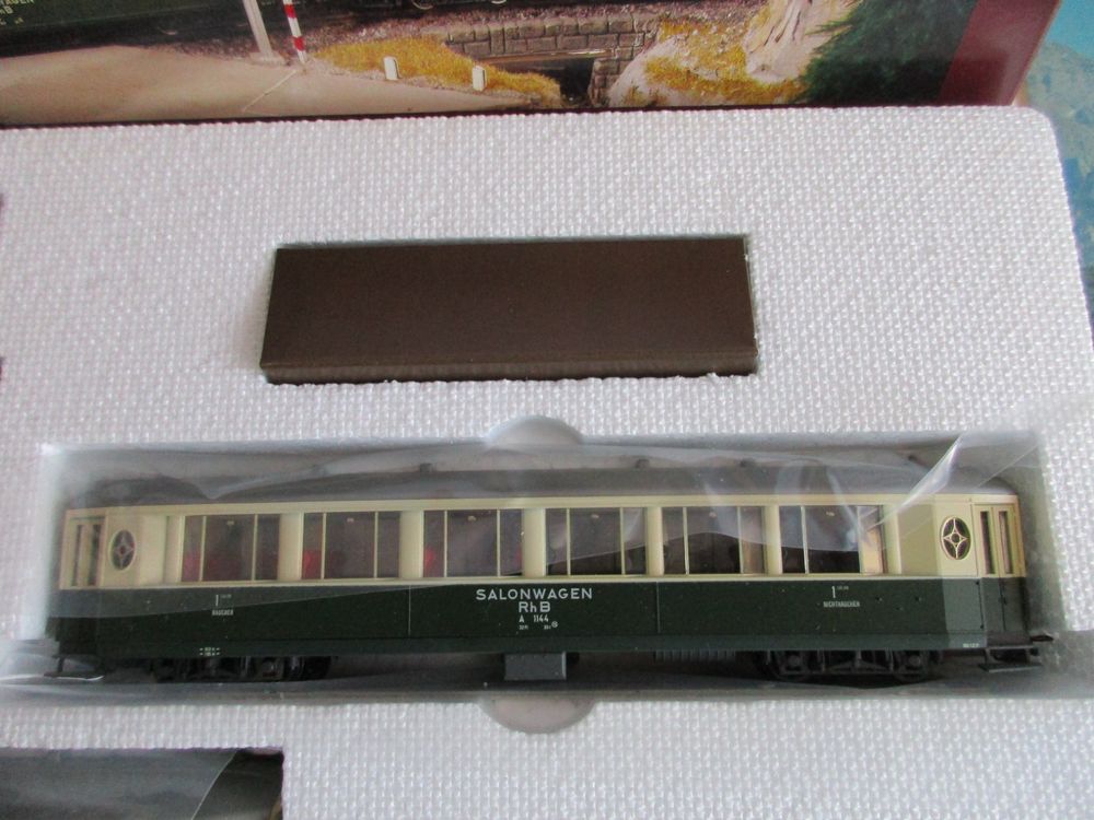 Bemo HOm GS 7272 134 4 Salonwagen der Rhät.Bahn in OVP (981) (Gebraucht ...