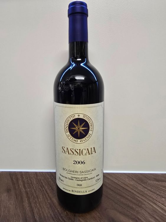 Sassicaia Bolgheri 2006 Rotwein Toscana 🍷🇮🇹 (Neu (gemäss Beschreibung ...