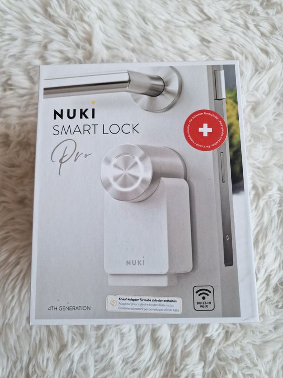 Nuki Smart Lock Pro 4th Gen. - Neu & OVP (Neu und originalverpackt) in ...