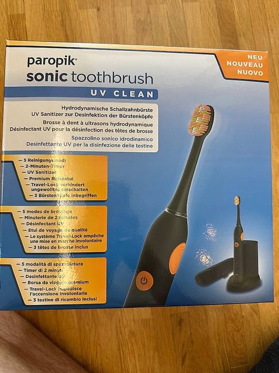 Paroptik Sonic UV Zahnbürste - Neu und Originalverpackt! (Gebraucht) in ...