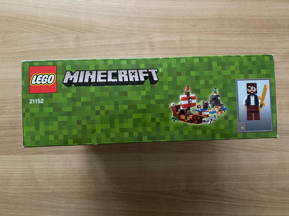 💥LEGO Minecraft 21152 Das Piratenschiff-Abenteuer NEU (Neu und ...