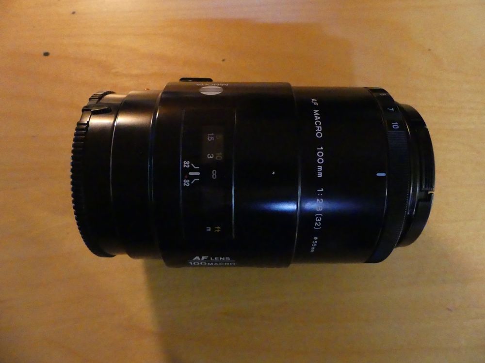 Objectif Macro 100mm Minolta (sony a-mount) (Gebraucht) in Villiers für CHF 100 – mit Lieferung ...