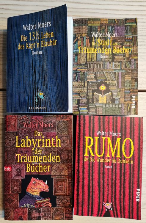 Walter Moers - 4 Taschenbücher (Gebraucht) in Schaffhausen für CHF 35 ...