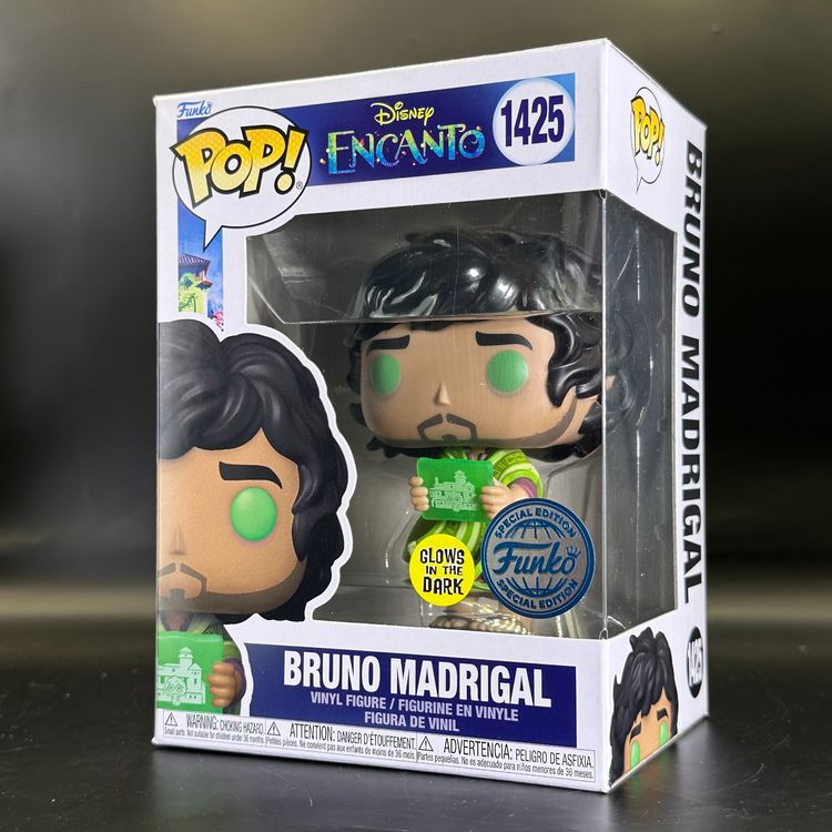 Funko Pop! Encanto Bruno Madrigal #1425 Glow Special Edition (Gebraucht ...