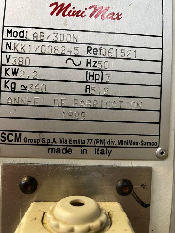 Holzbearbeitung- Kombimaschine MiniMax LAB 300N mit Absaugun (Gebraucht ...