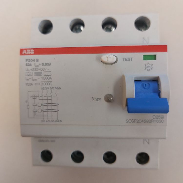 ABB FI-Schutzschalter F204B 63A (Gebraucht) in Dällikon für CHF 200 ...