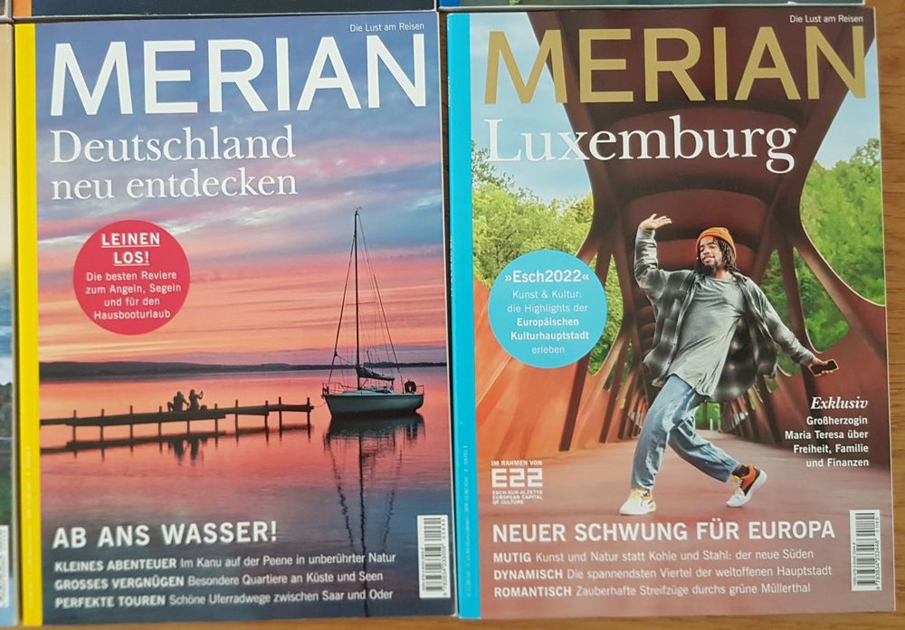 13 x Lust am Reisen mit 13 Merian-Ausgaben | Kaufen auf Ricardo