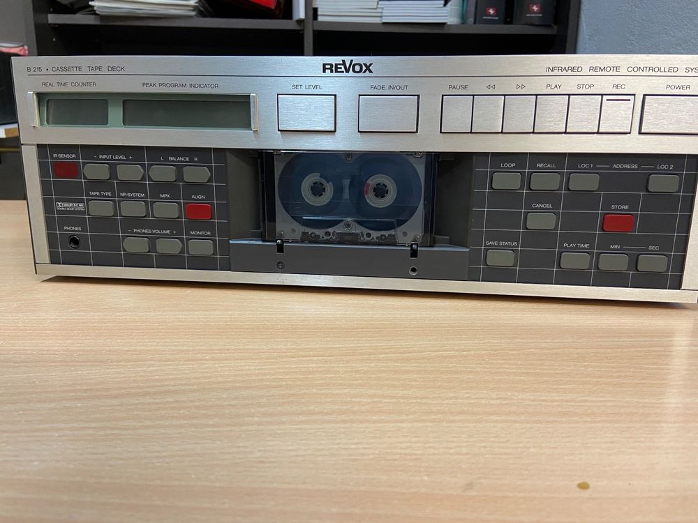 Revox Cassette Tape Deck B 215 (Gebraucht) in Jona für CHF 690 – nur ...