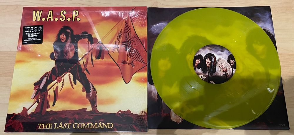 W.A.S.P. – The Last Command Yellow Vinyl Limited Edition (Gebraucht) in ...