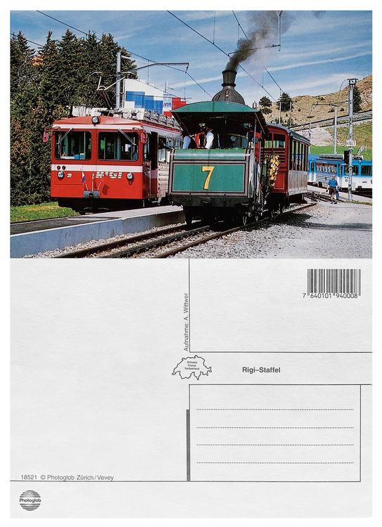 Rigi Staffel Vitznau Goldau Schwyz Bahn VRB ARB 125 Jahre (Neu (gemäss Beschreibung)) in Bern ...