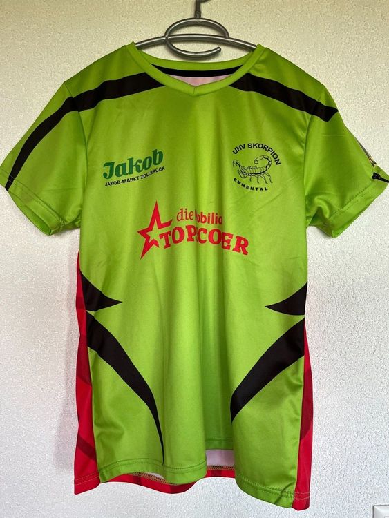 Original TOPSCORER Shirt schwarz, Rücken rot, Grösse L (Gebraucht) in ...