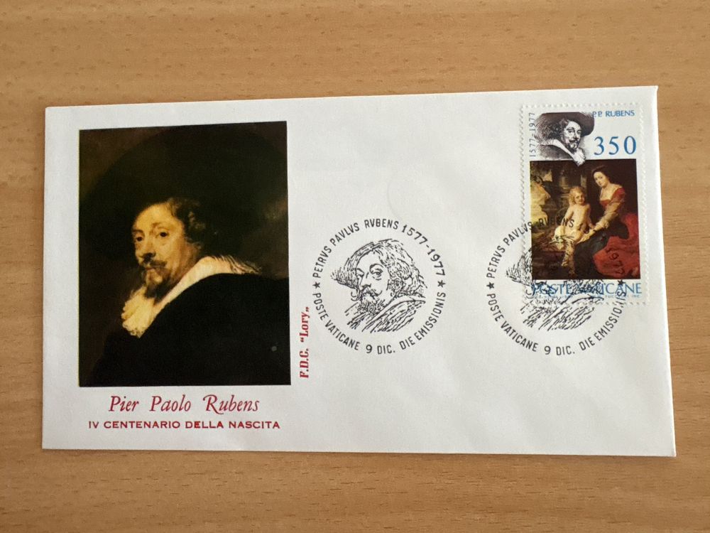 Vatikan Briefmarke 1977, P.P. Rubens, Top Zustand (Gebraucht) in Ibach ...