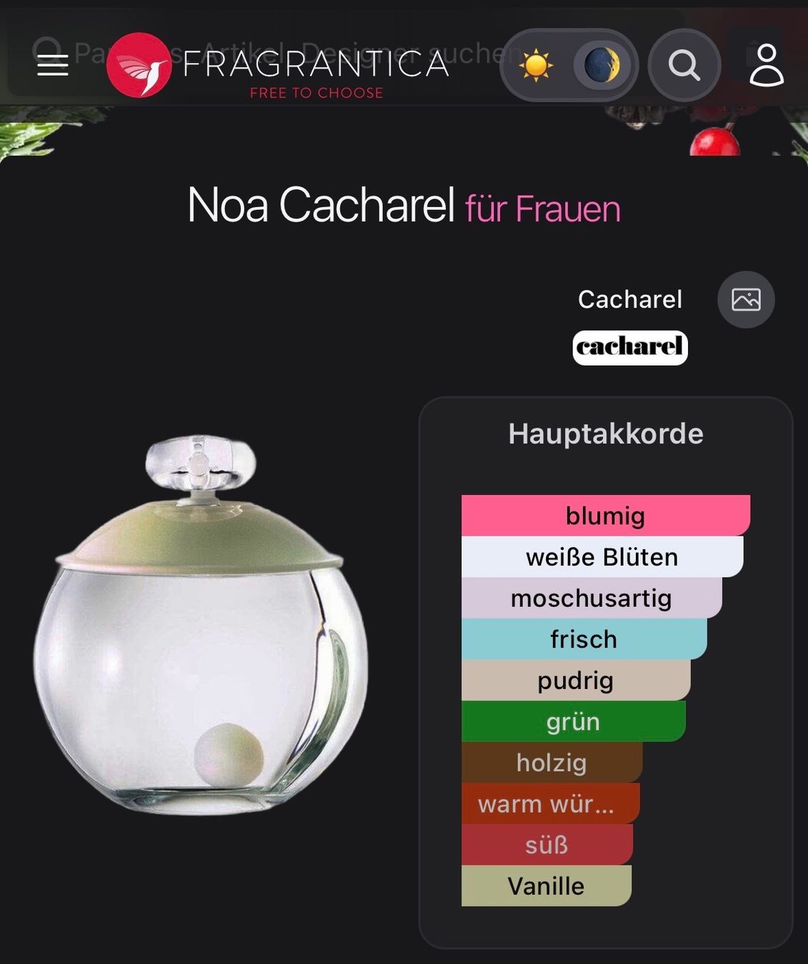 Noa Cacharel EDT 5ml. Abfüllung (Gebraucht) in Zürich für CHF 5 – mit ...