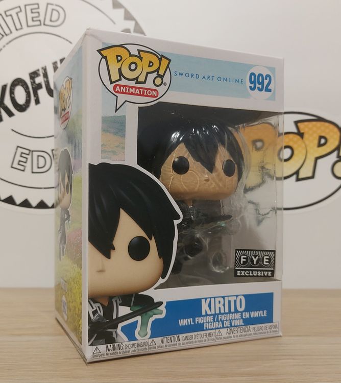 Funko Pop! Sword Art Online - Kirito with Two Swords (Neu und ...