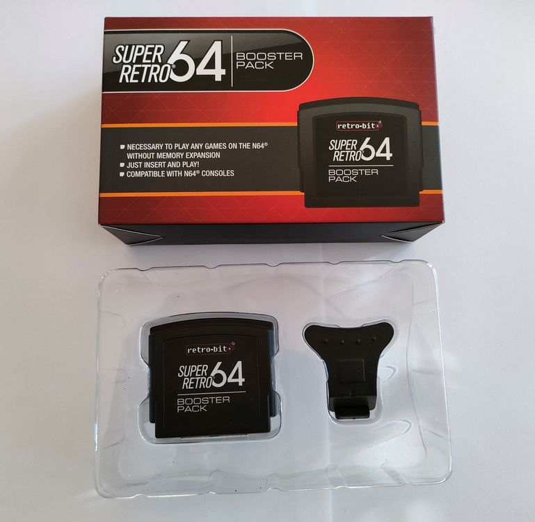 Jumper Pak N64 - retro-bit / Super Retro 64 Booster Pak | Kaufen auf ...