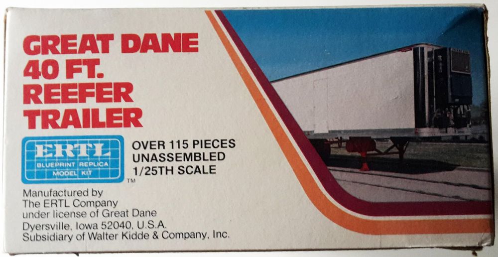 Great Dane 40 ft. Reefer Trailers 1/25 ertl (Gebraucht) in Niederhasli ...