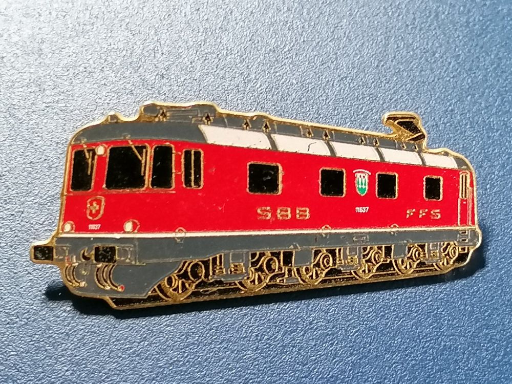 Pin Schmid Müller SBB Eisenbahn Zug Loki Lokomotive Pin | Kaufen auf Ricardo