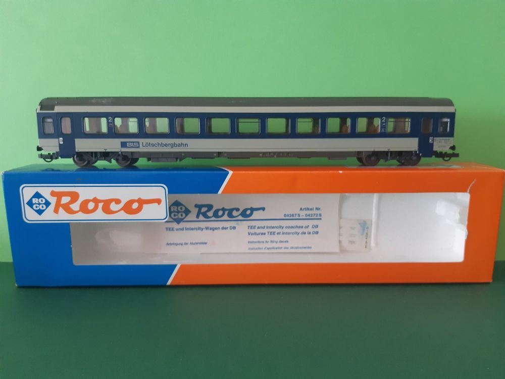 Roco Schnellzugwagen EW IV der BLS (Gebraucht) in Bassersdorf für CHF 50 – mit Lieferung auf ...