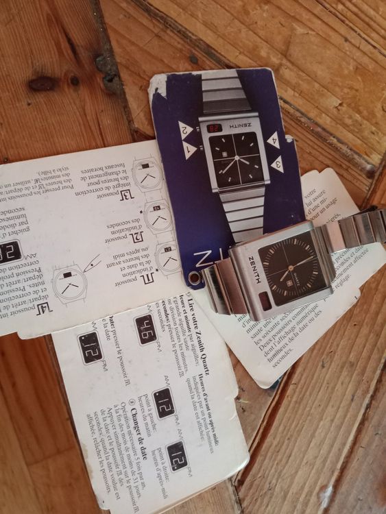 Zenith - Futur Time Command Ana-Digi LED - Herren - 1970-197 (Gebraucht ...