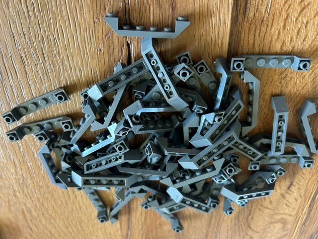 LEGO 60x Schrägstein 6x1 (52501) (Gebraucht) in Müntschemier für CHF 4. ...
