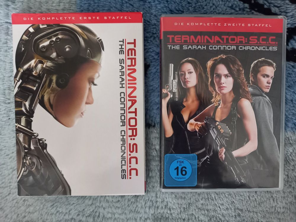 Terminator S.C.C. Die komplette Serie 1+2 (DVD) 9 DVD's (Gebraucht) in ...