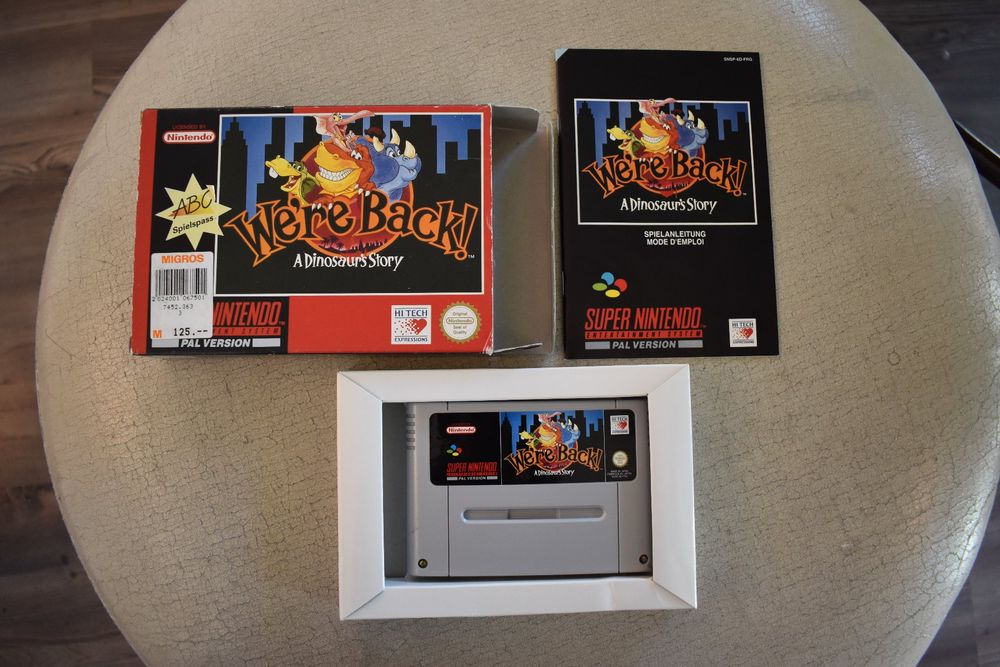 We`re Back! Nintendo SNES Deutsch Komplett | Kaufen auf Ricardo