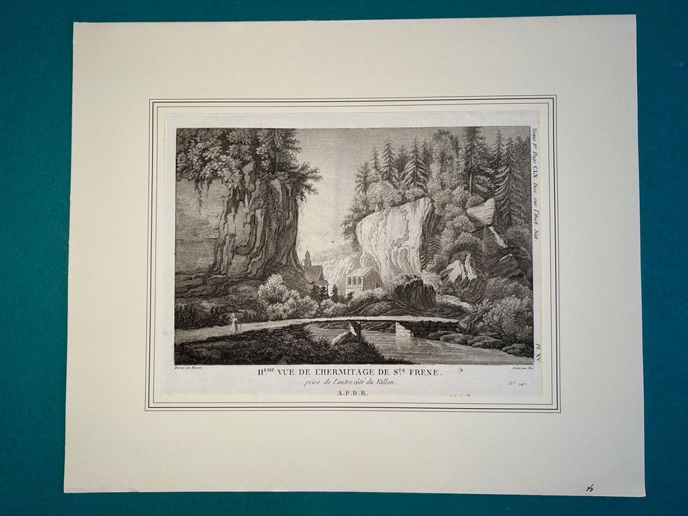 Solothurn, Einsiedelei, Verenaschlucht, Kupferstich | Kaufen auf Ricardo