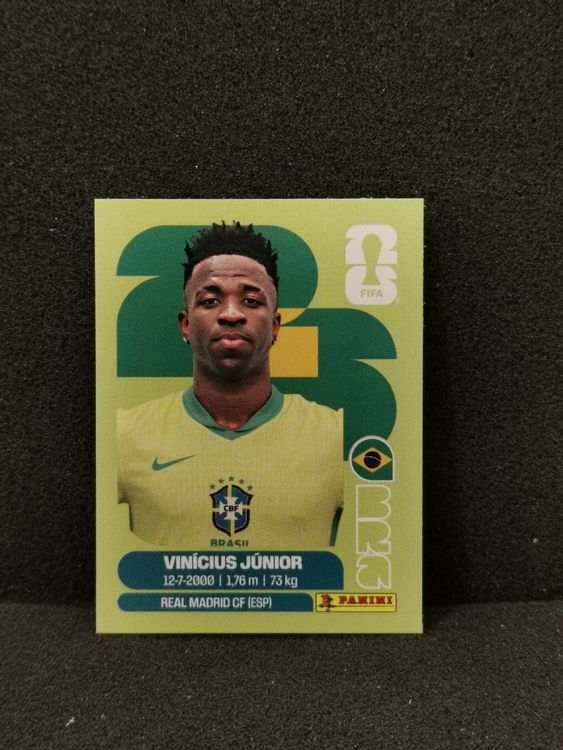 Panini Wm 2026 Sticker :Vini Jr. Bra 14 (Gebraucht) in Einsiedeln für ...