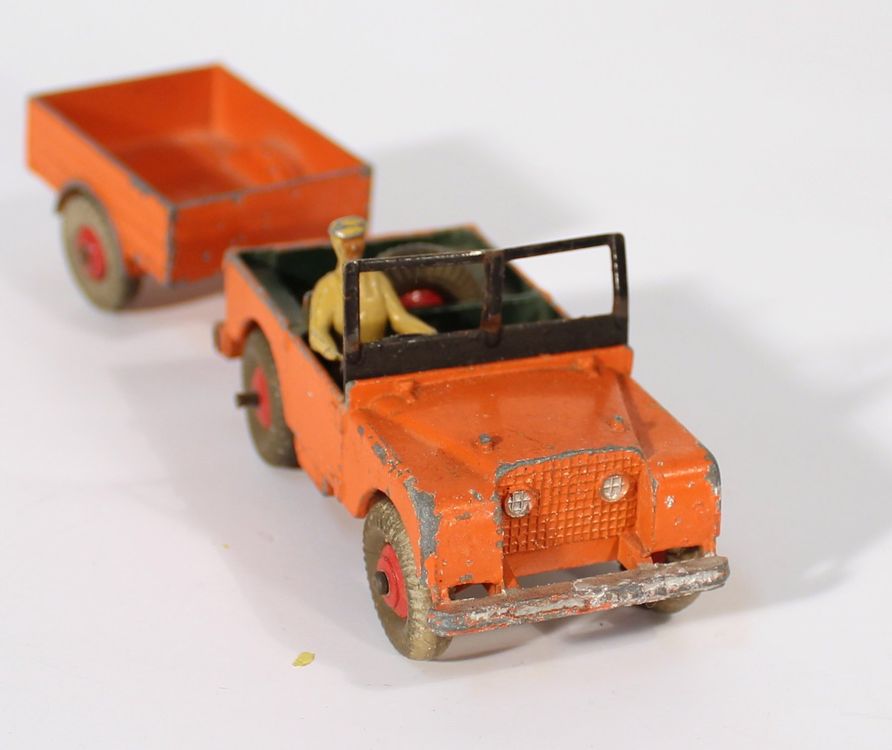 Meccano Dinky Toys 340 Land Rover Jeep mit Anhänger 341 | Kaufen auf ...