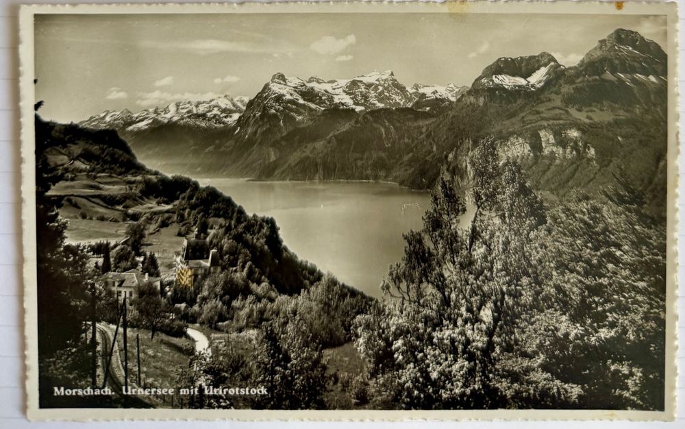Morschach - Urnersee mit Urirotstock 1939 (Gebraucht) in Lutry für CHF 3 – mit Lieferung auf ...
