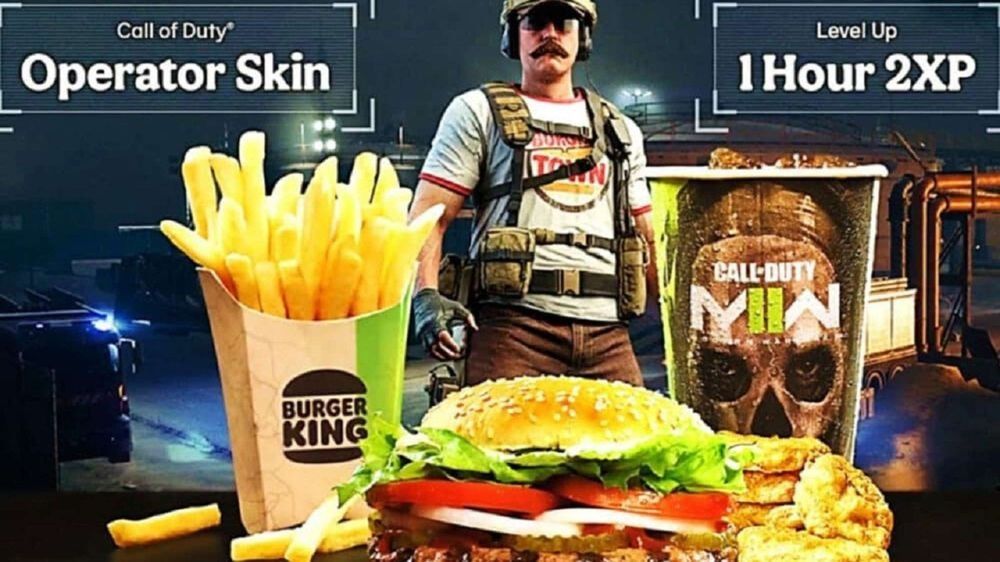 Call of Duty MW 2 Burger King Code (operator skin & 2XP) (Neu und ...