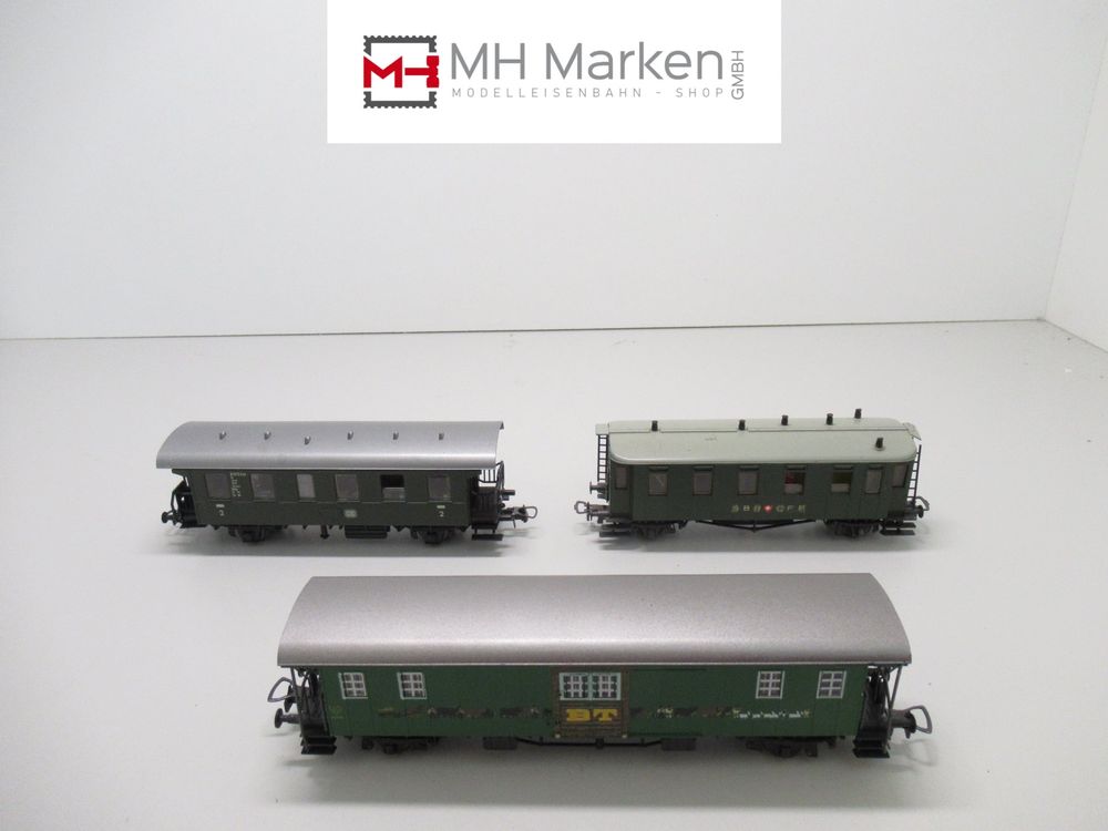 Roco/Liliput 3er Personenwagen Set AC/WS o. OVP H0 (Gebraucht) in Basel für CHF 15 – mit ...